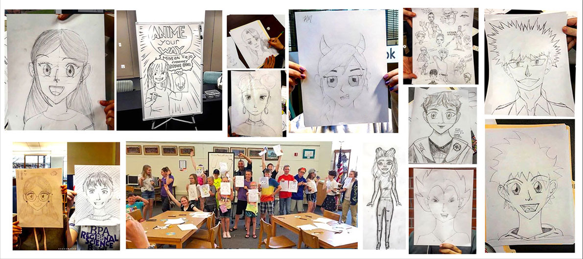Anime Your Way | Online Drawing Platform
